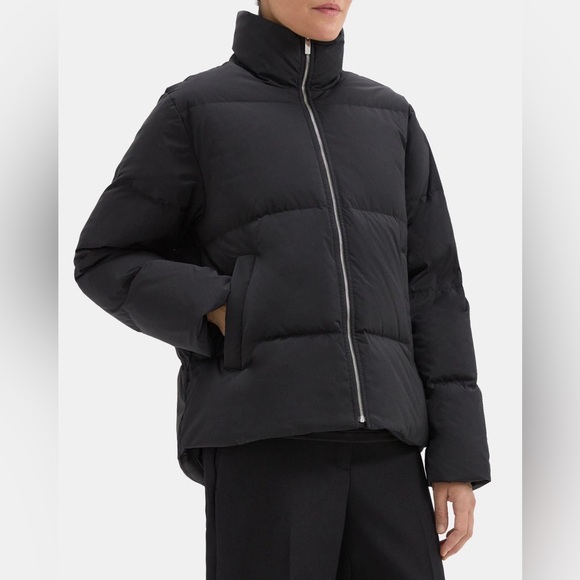Theory | Jackets & Coats | Theory Puffer Jacket In City Poly | Poshmark